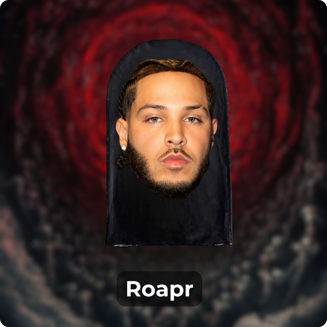 🎭Máscara Realista Roa Pr 🎭 – Mascarasrealista